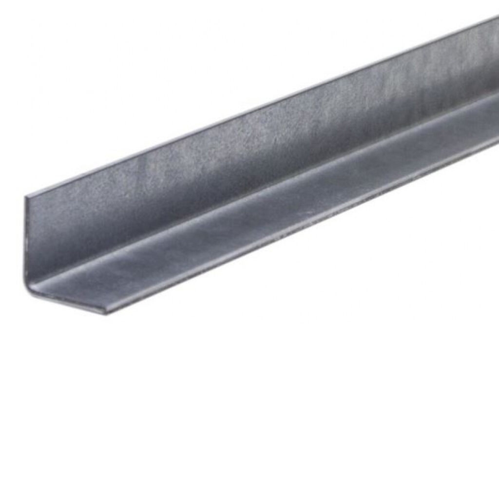 Ferro Angolare Con Lati Disuguali A L, Nero, Sezione 30x20x1,5 Mm