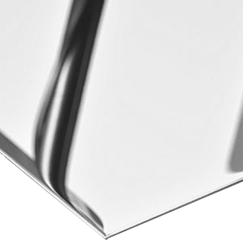 Lamiera In Acciaio Inox Aisi 304 A Specchio 0,8x1250x2500 Mm