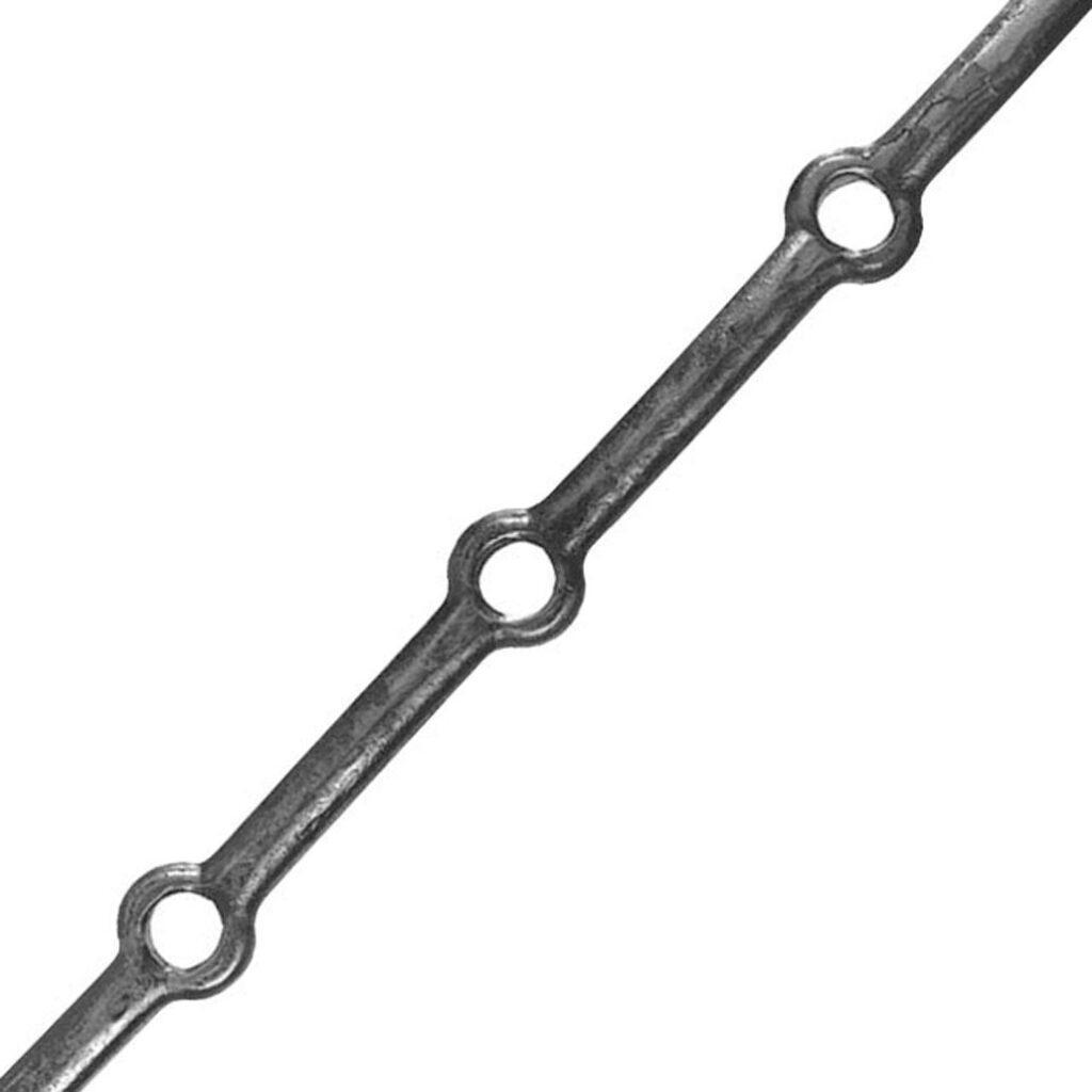 Barra Forata Tonda In Ferro Liscio Tondo 20 Mm