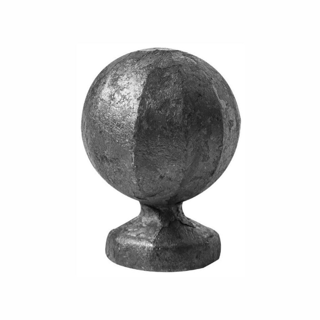 Pomolo Piccolo In Ferro Forgiato H 45, B 30, D 22 Mm